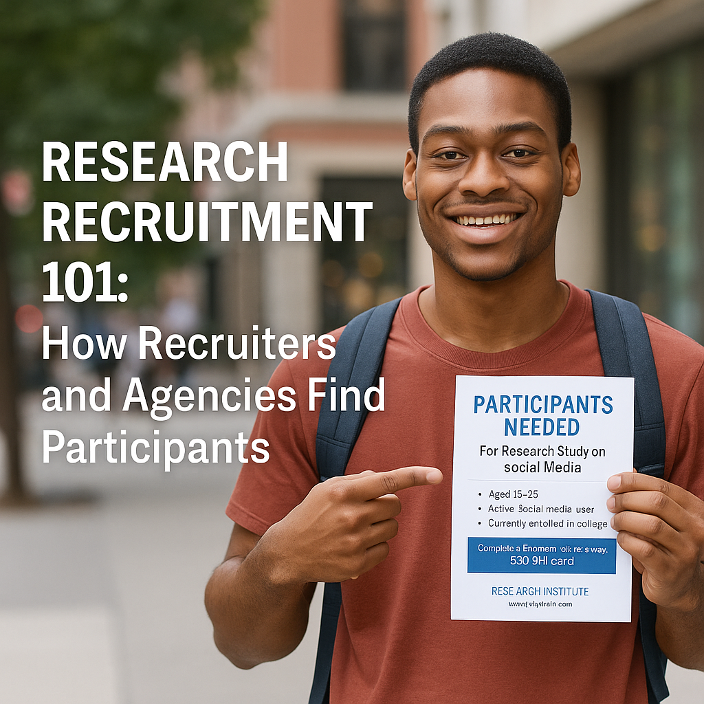Research Recruitment 101: How Recruiters and Agencies Find Participants